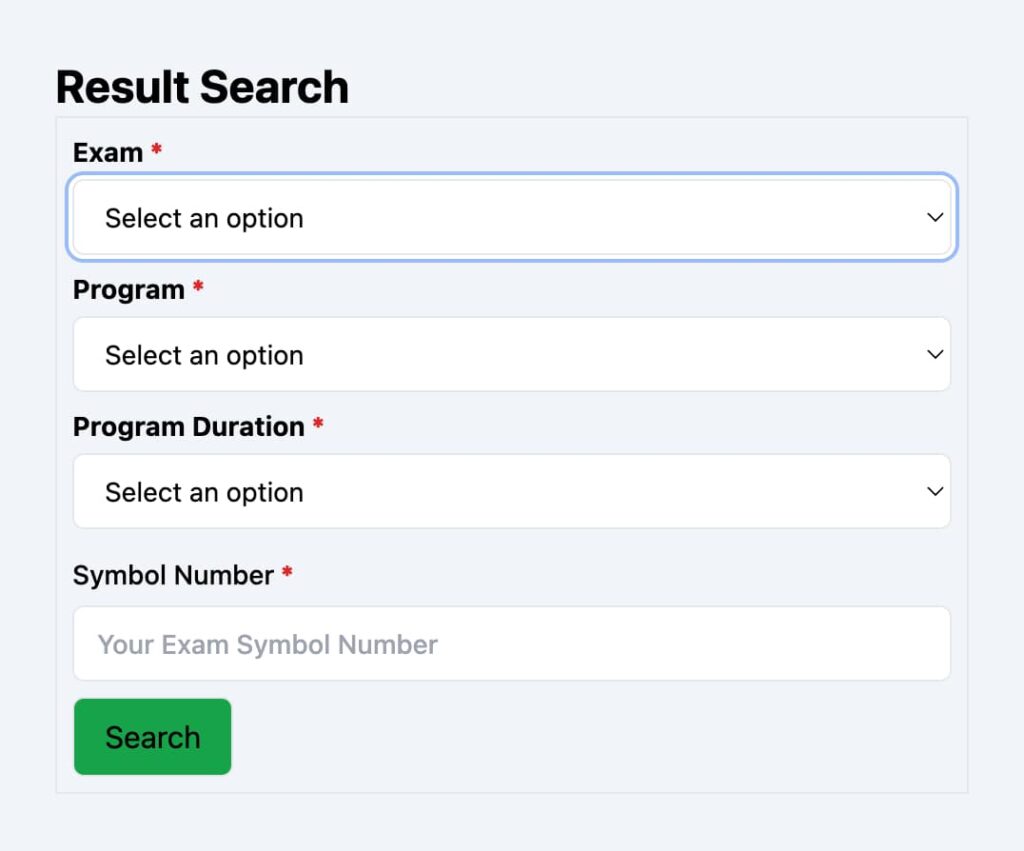 TU Result 2082 Check Online Link result.tu.edu.np Tribhuvan University